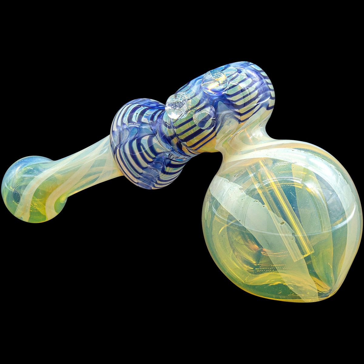 "Raked Hammer" Fumed Hammer Bubbler Pipe (Various Colors) – Glass City ...