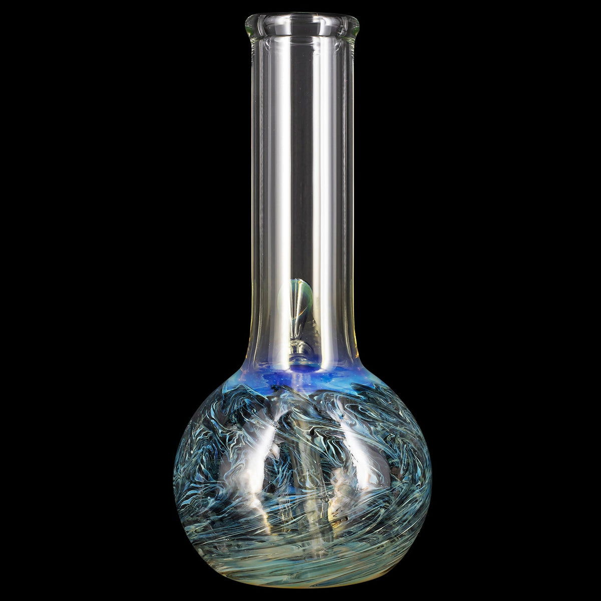 "Jupiter" Bubble Base Bong – Glass City Pipes