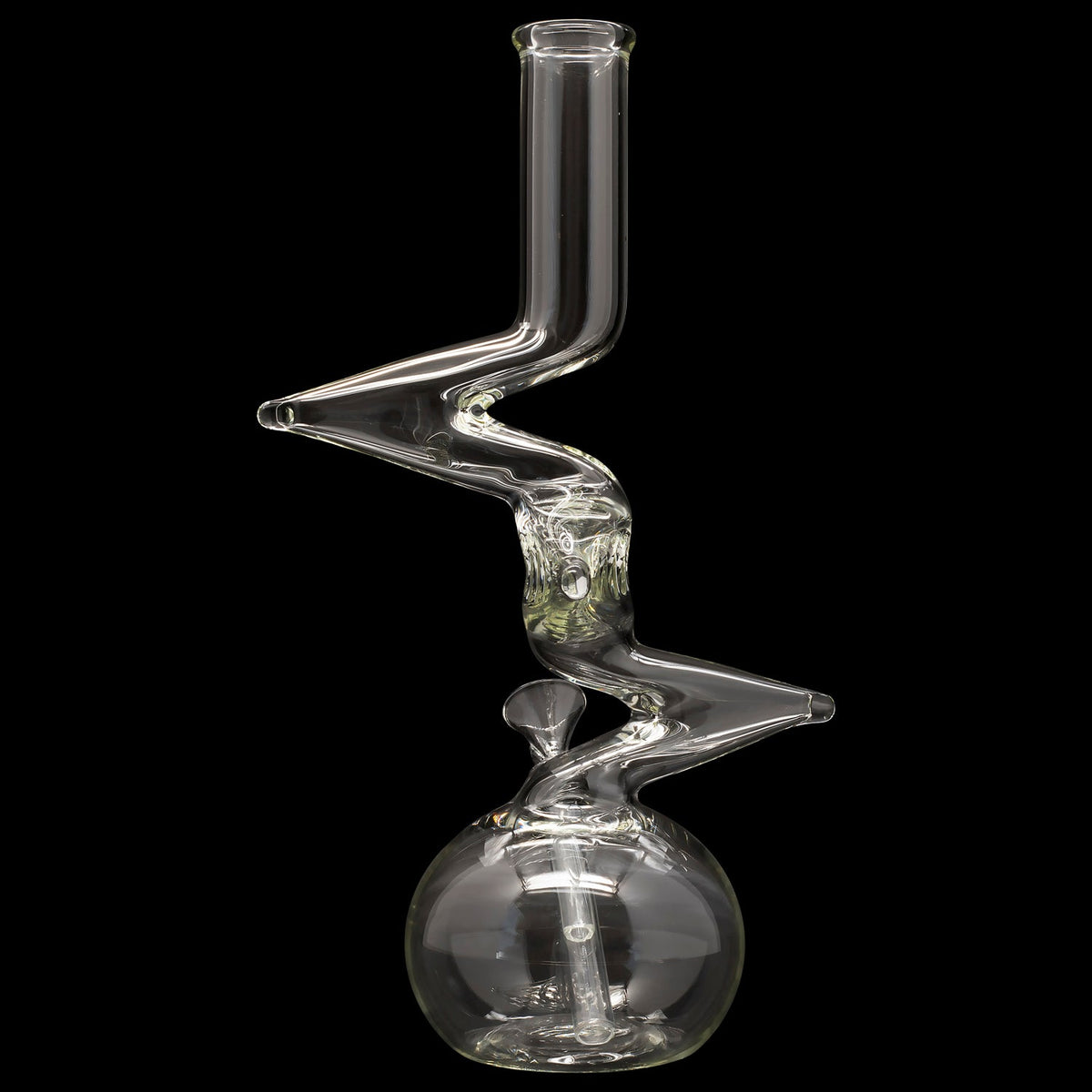 "Jane's Ladder" Clear Zong Bong – Glass City Pipes