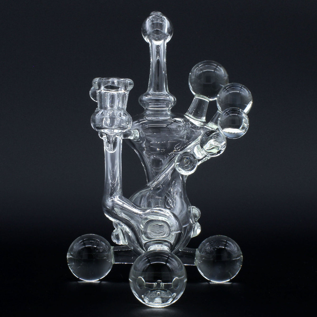 Clayball Glass "Translucent Dreams" Heady Recycler Dab-Rig – Glass City ...