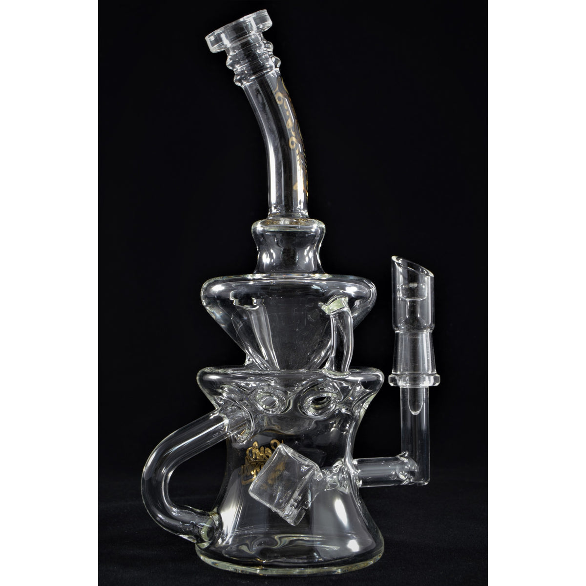 Sesh Supply - Orion Cube Perc Swiss Recycler Dab Rig – Glass City Pipes