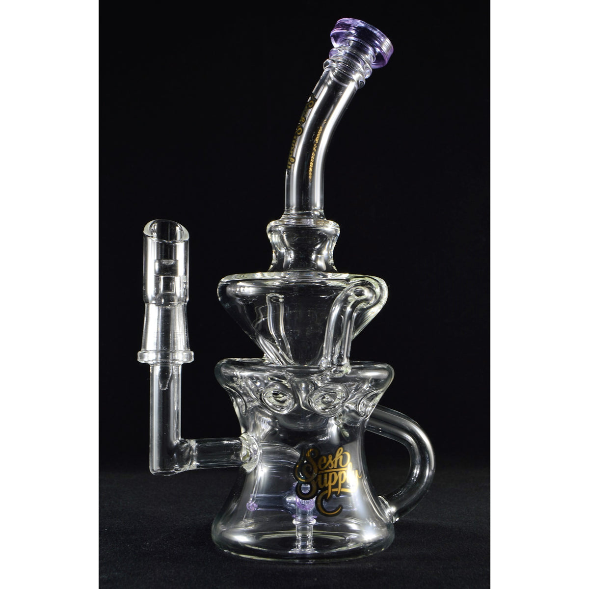Sesh Supply - Artemis Propeller Perc Recycler Dab Rig – Glass City Pipes