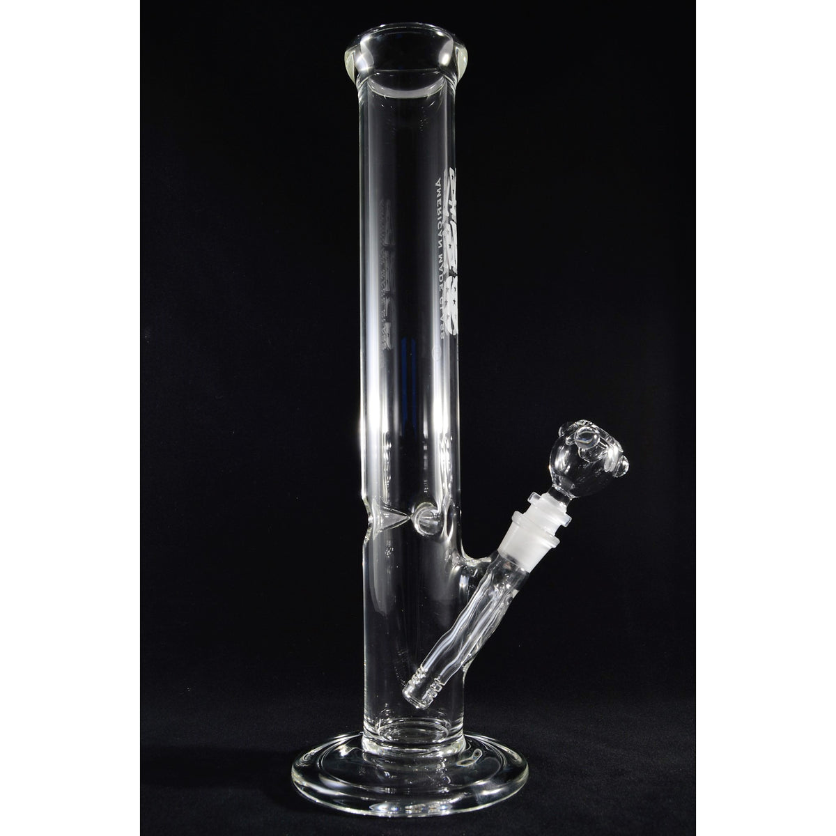 AMG Glass Tall 15 inch Clear Flared Base Glass Bong Water Pipe – Glass ...