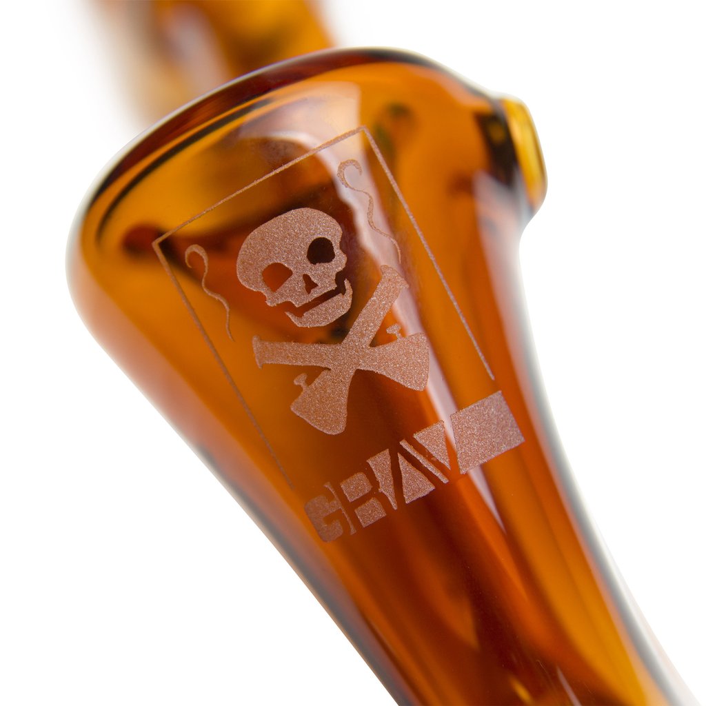Grav Labs Saxaphone Sherlock Hand Pipe (Multiple Colors) – Glass City Pipes