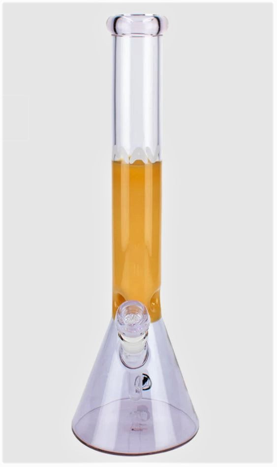 MAV Glass - 15" Purple & Butter Laker Beaker Bong – Glass City Pipes