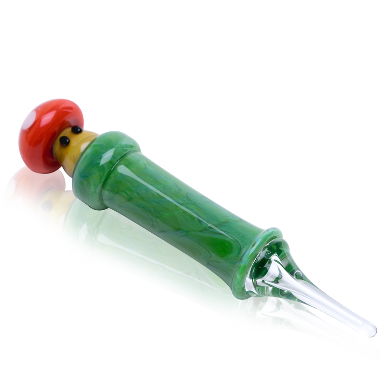 Empire Glassworks Mario Party Warp Mushroom Dabber – Glass City Pipes